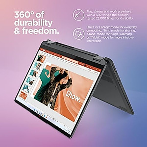 Lenovo Flex 5 Laptop, 14.0" FHD Touch Display, AMD Ryzen 7 5700U, AMD Radeon Graphics, Backlit Keyboard, Fingerprint Reader, Long Battery Life, Windows 11 (16GB RAM | 1TB PCIe SSD)