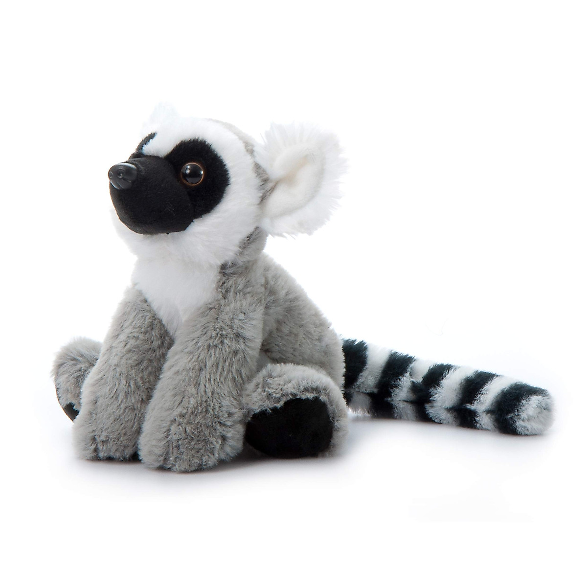 The Petting Zoo Ringtailed Lemur Stuffed Animal, Gifts for Kids, Wild Onez Zoo Animals, Ringtailed Lemur Plush Toy 9 inches