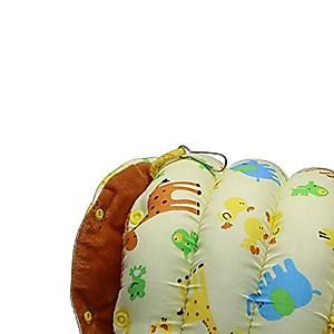 Bird Nest House Winter Warm Hammock Happy Hut Cave Bed for Parrot Budgie Parakeet Cockatiel Conure Hamster Mouse Chinchilla (L, Yellow)