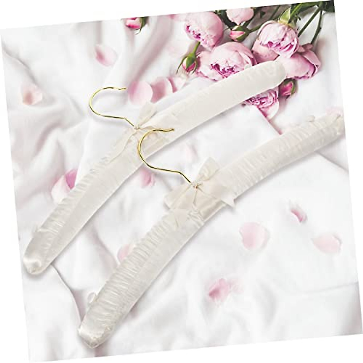 Homoyoyo 2pcs Non- Hanger Hanging Racks for Clothes Heavy Duty Anti- Clothes Hanger Non- Clothes Hanger Bride Hanger for Wedding Dress Spadded Hangers Wedding Dress Hangers