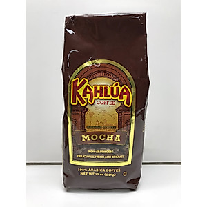 Coffee Kahlua Mocha Gourmet Ground Coffee, 12-Ounce Bags (Pack of 2)