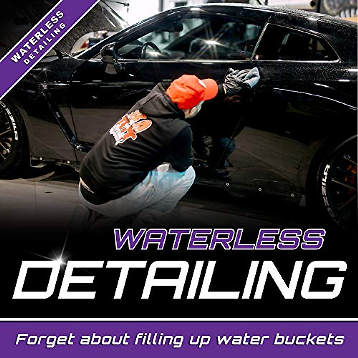 H&A QUALITY Ultra-Nano Wax Car Wash - Waterless Cleaning, Premium Exterior Detailing Spray with Carnauba - Clean, Shine, Protect Your Automobile - Restores Glossy Showroom Finish, Removes Dirt - 500ml