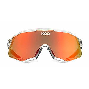 KOO Demos Sunglasses I Performance Eyewear for Road, MTB Cyclists & Cyclocross Sports - Glass Red