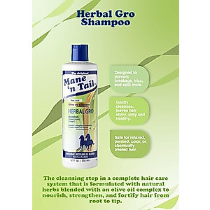 Mane N Tail Herbal Gro Shampoo, 12 Ounce