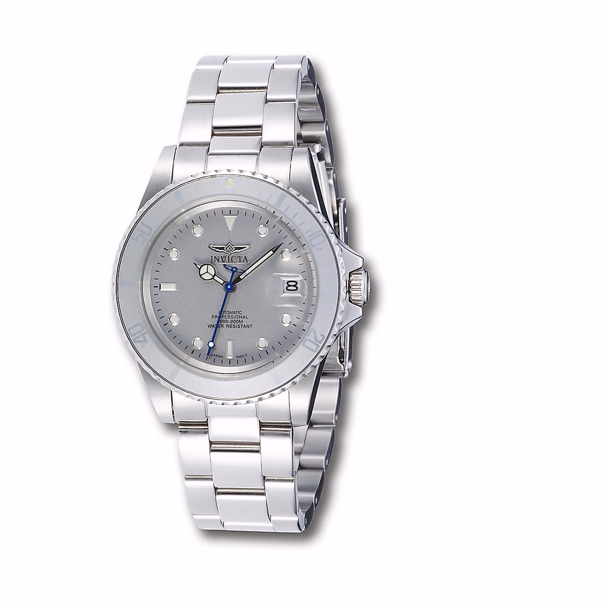 Invicta Men's 9610 Pro Diver Analog Display Japanese Automatic Silver Watch