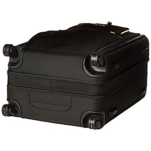 TUMI Alpha Short Trip Expandable 4-Wheeled Packing Case - Roller Bag for Short Trips & Weekend Getaways - Carry-On Luggage with 4 Spinner Wheels - Travel Suitcase for Men & Women - Black/Gold