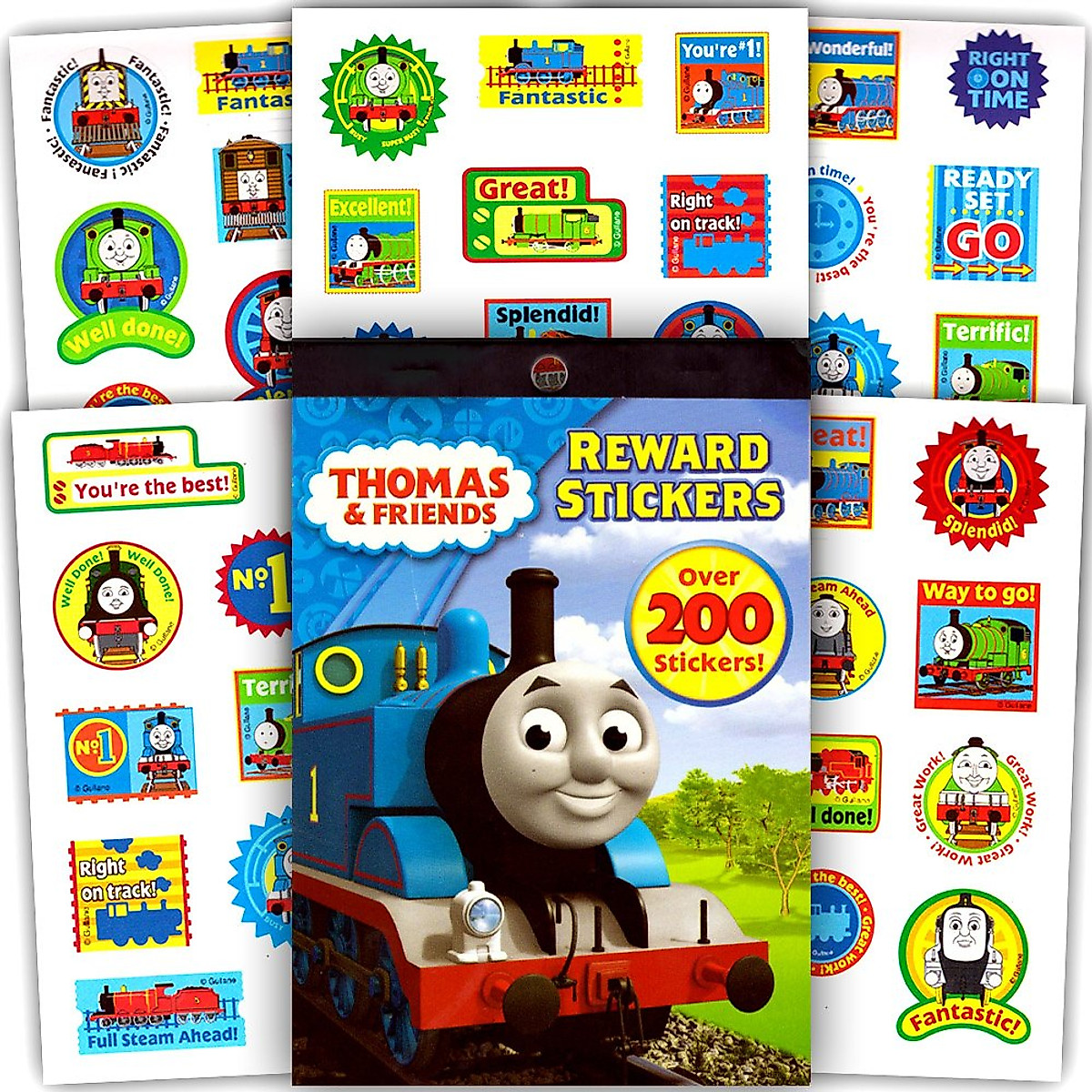 Fisher-Price Thomas & Friends Minis Blind Bags Gift Set - 12 Pack Blind Bags with Stickers and More (Thomas The Train Party Bundle)