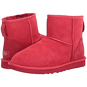 UGG Men's Classic Mini Boot, Samba Red, Size 10