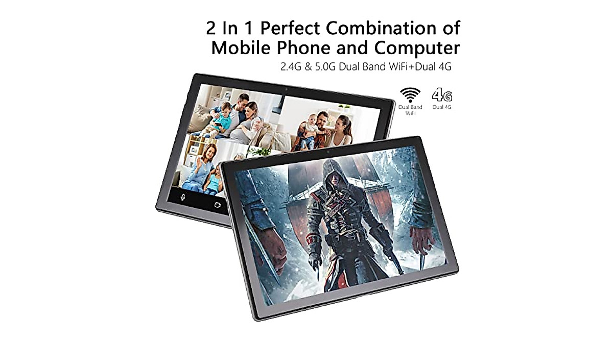 Veidoo 10-inch Android Tablet | Powerful 4GB RAM & FHD Display