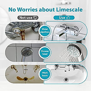 AQUACREST AP431 AP430SS Whole House Scale Inhibitor Inline Water System, Water Heater Softener System, Prevent Scale Build Up On Hot Water Heaters, Water Pipes and Boilers