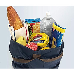 Marna S460GY Shupatto Compact Bag, Drop, Gray, Vertical Type, Drops, Instantly Foldable Eco Bag, When Using Bag: 11.0 x 22.0 inches (28 x 56 cm)