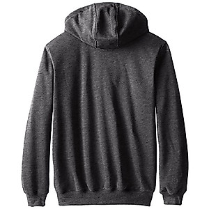Carhartt Men's Loose Fit Midweight Full-Zip Sweatshirt, Carbon Heather, X-Large Tall