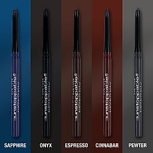 MAYBELLINE Unstoppable® Mechanical Eyeliner Pencil, Easy to Apply, Smooth Glide, Up to 24 Hour Wear Sapphire 0.02 oz