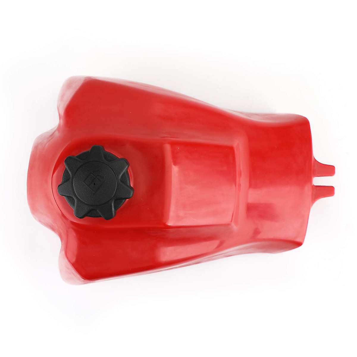 Areyourshop Red Gas Fuel Tank Kit with Switch Valve Petcock & Cap Fit for Honda ATC185/S 1980-1983, ATC200S 1981-1986, TC200E 1982-1983, TC200/M 1981-1985, ATC200ES Big Red 200 1984