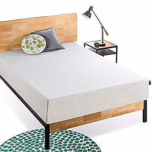 ZINUS 12 Inch Ultima Memory Foam Mattress, Full, Fiberglass Free, Pressure Relieving, CertiPUR-US Certified, Mattress in A Box, White