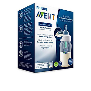 Philips Avent Anti-Colic Baby Bottle with AirFree Vent, SCF403/24