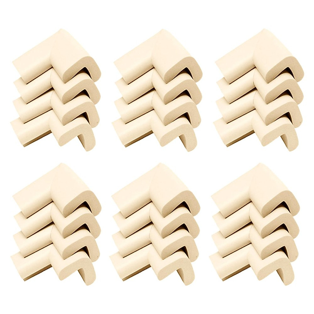 24 Pc Baby Safety Cushion Protector Table Desk Edge Corner Guard Softener Bumper