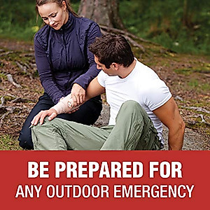 Coleman All Purpose Basic First Aid Kit for Minor Emergencies, a Light, Portable First aid kit with a Soft-Sided case - 205 Piece Red