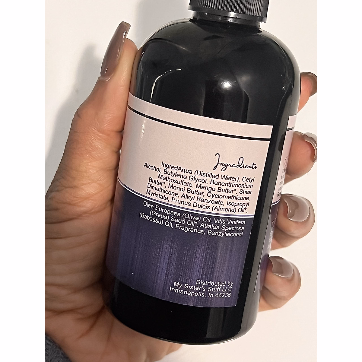 My Sister's Stuff Coiffed 01 Daily Humectant 8oz Styling Cream with Monoi Butter