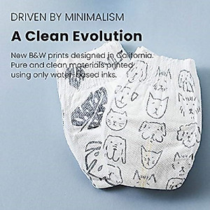 PARASOL Clear+Dry Disposable Diapers | RashShield Protection, Leakproof Design, Hypoallergenic Diaper Set | Size 4 (20-37 lbs) 54 Count