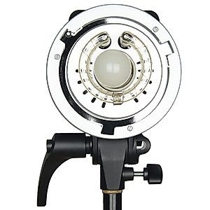 Godox MS300 Strobe Light Photography Kit, 300W Strobe Flash, Built-in Godox 2.4G Wireless X System, 0.1～1.8S Recycle Time, Bowens Mount with P60 Quick Installation Softbox + Light Stand