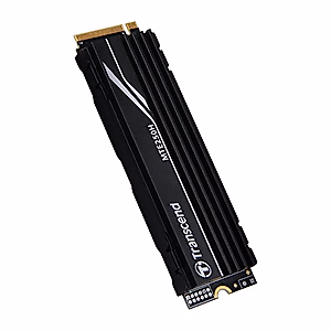 Transcend 2TB MTE250H NVMe Internal Gaming SSD Solid State Drive - Gen4 PCIe, M.2 2280 with Aluminum Heatsink, Up to 7,200MB/s - TS2TMTE250H