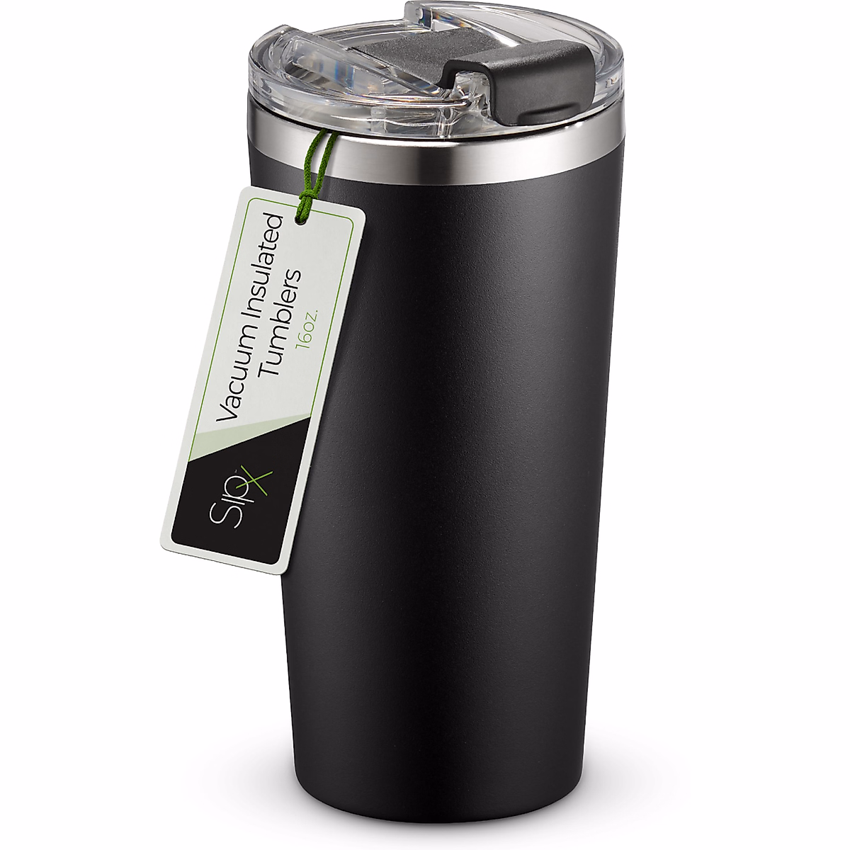 SIPX™ Triple-Insulated Tumblers - 16oz. Premium Modern Tumbler With Lid, insulated Cup Keeps Hot For 6 Hours, Stainless Steel Tumbler Made Of Sustainable Material, Coffee Travel Mug For Home & Office