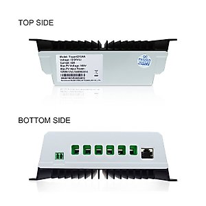 EPEVER MPPT Solar Charge Controller 40A 12V/24V Tracer4210AN + Remote Meter MT50 Monitor + RTS for Solar Panel Charge Controller Regulator with LCD Display (Tracer4210AN + MT50+RTS)
