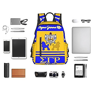 Sigma Gamma Rho Backpack, Lightweight And Versatile Laptop Bag Sister Backpack Gift