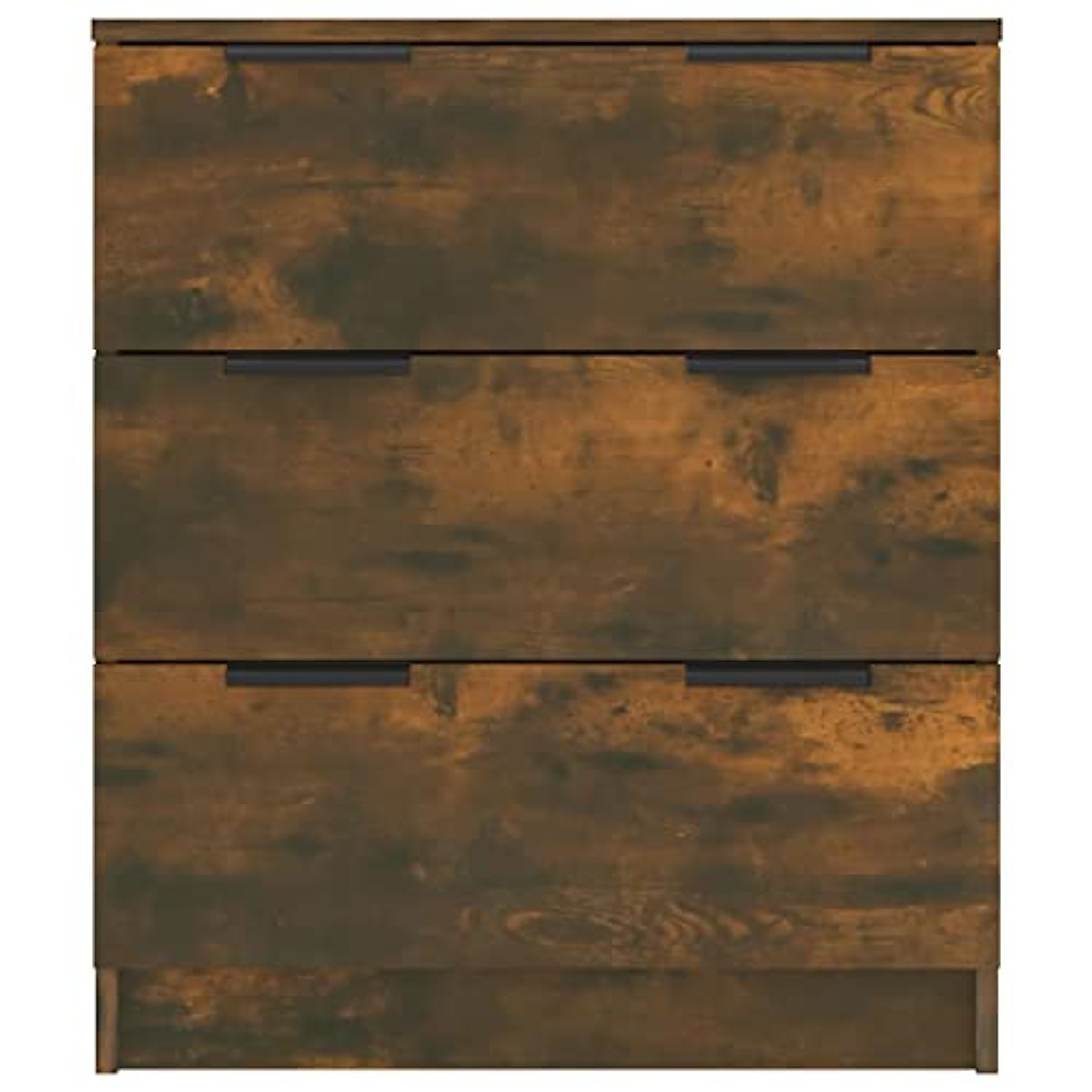 vidaXL Sideboard Smoked Oak 23.6"x11.8"x27.6" Engineered Wood