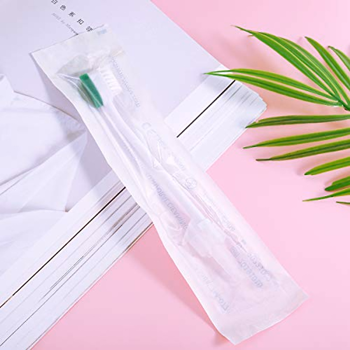 wellgler Oral Care Single Use Suction Swab Toothbrush（20pcs）