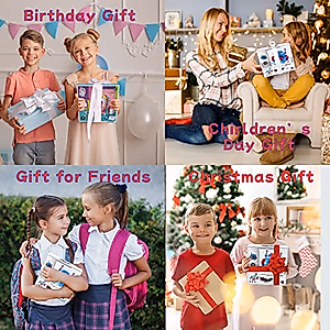 VNVDFLM DIY Robot Art kit for Kids，Robot Making Kit for Boys,DIY Art Craft Night Light,DIY Robot kit for Kids,4-5 Year Old boy Toys,Birthday Gift Children's Day Gift for Girls Boys Kids