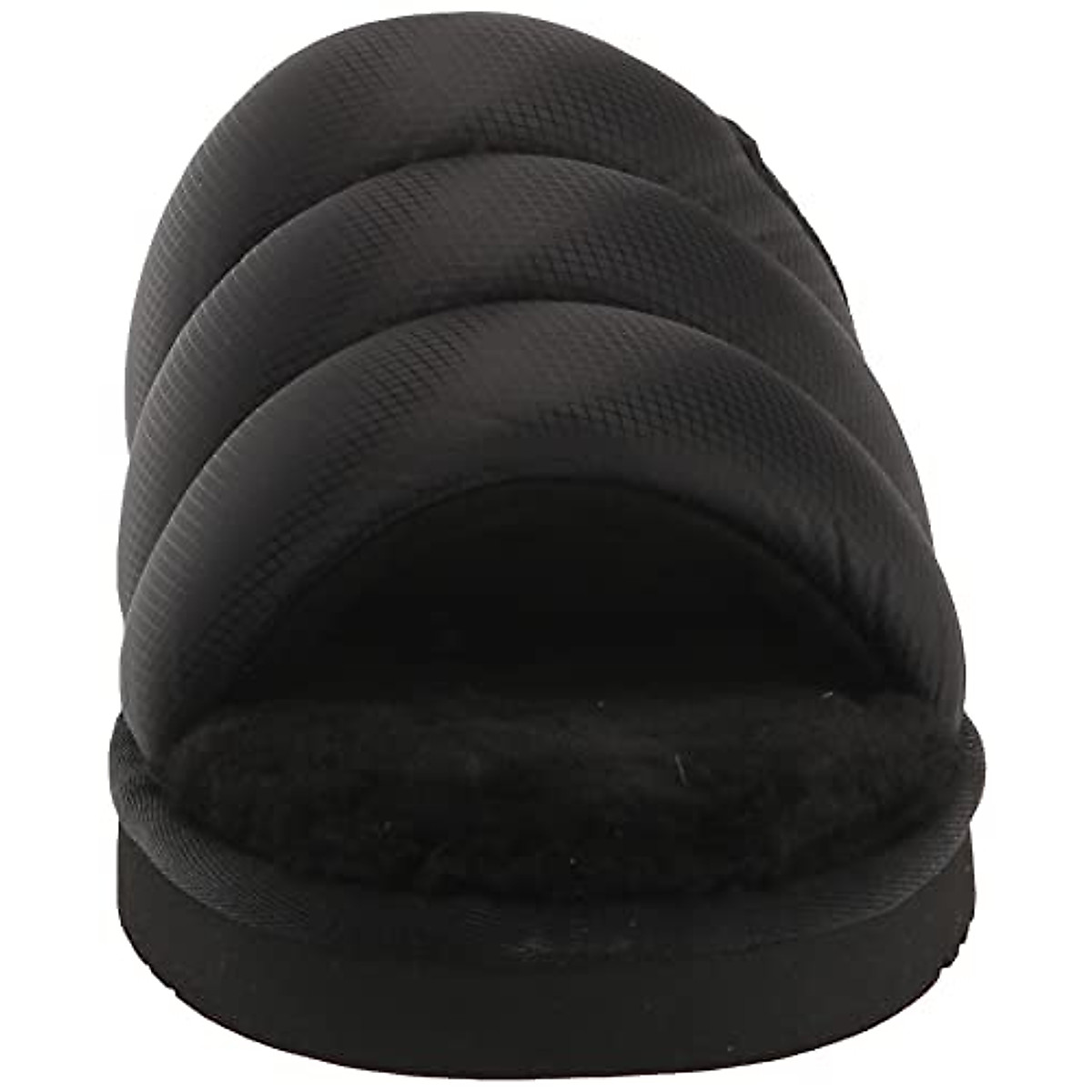 Koolaburra by UGG Men's Rommie Nylon Slipper, Black, 9