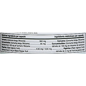 Nature's Bounty Turmeric Curcumin 1000mg Plus Black Pepper, 90 Capsules