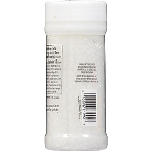 Wilton White Sparkling Sugar, Glamour White Sprinkles for Cakes & Cookies, 8 oz.