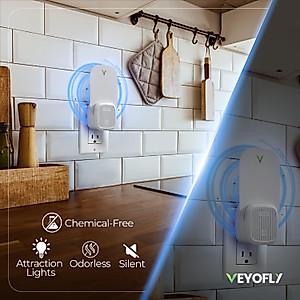 Veyofly Kit Fly Traps - Fly Traps Indoor, Fruit Fly Traps, Gnat Traps, Mosquito Traps, Insect Traps Indoor (Fly Trap Kit)