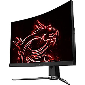 MSI MPG ARTYMIS 273CQR, 27" Gaming Monitor, 2560 x 1440 (QHD), VA, 165Hz, FreeSync Premium, HDR 400, HDMI, Displayport, USB C, Tilt, Swivel, Height Adjustable