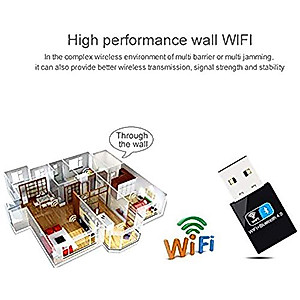 KuWFi WiFi+ Bluetooth 4.0 USB Wireless WiFi USB Adapter LAN Network LAN Card Portable Mini AP for Desktop Laptop