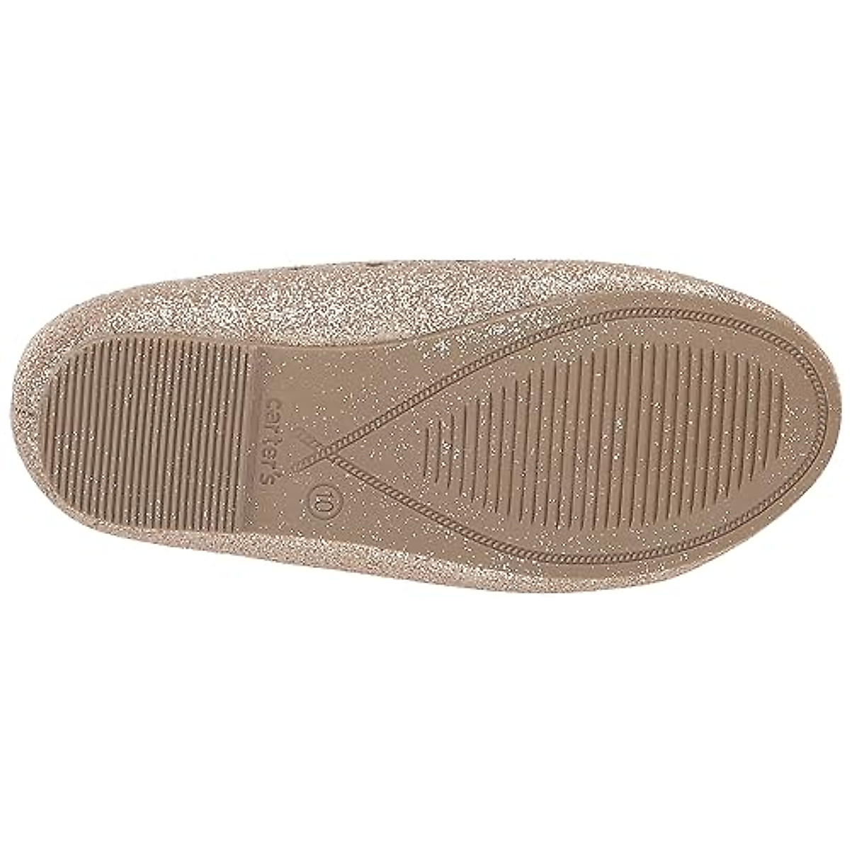 Carter's Ellaria Dress Shoe, Gold, 2 US Unisex Big Kid