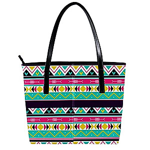 Bohemia Boho Handbags for Women Large Purses Leather Tote Bag School Shoulder Bag