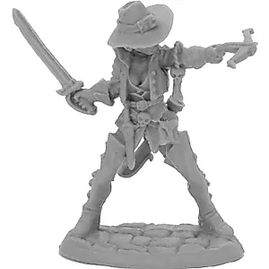 REAPER Miniatures Damaris Duskwarden #44054 Bones Black Unpainted Plastic Figure