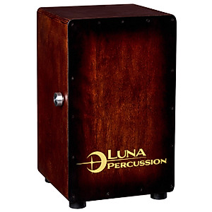 Luna Percussion Vintage Mahogany Cajon