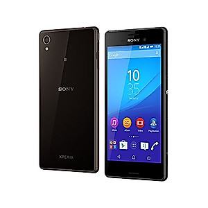 Sony Xperia M4 Aqua E2363 Dual SIM 5.0-Inch Factory Unlocked Smartphone (Black) - International Stock No Warranty