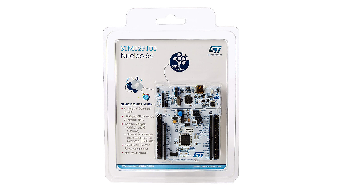 STM32 Nucleo-64 Development Board with STM32F103RB MCU