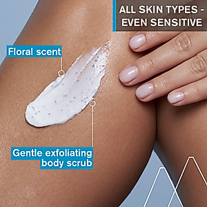 URIAGE Body Scrubbing Cream| High-Tolerance Exfoliating Treatment that Effectively Eliminates Dead Skin while Softening and Hydrating | Scrub for All Skin Types, even Dry & Sensitive Ones, 6.8 Fl Oz