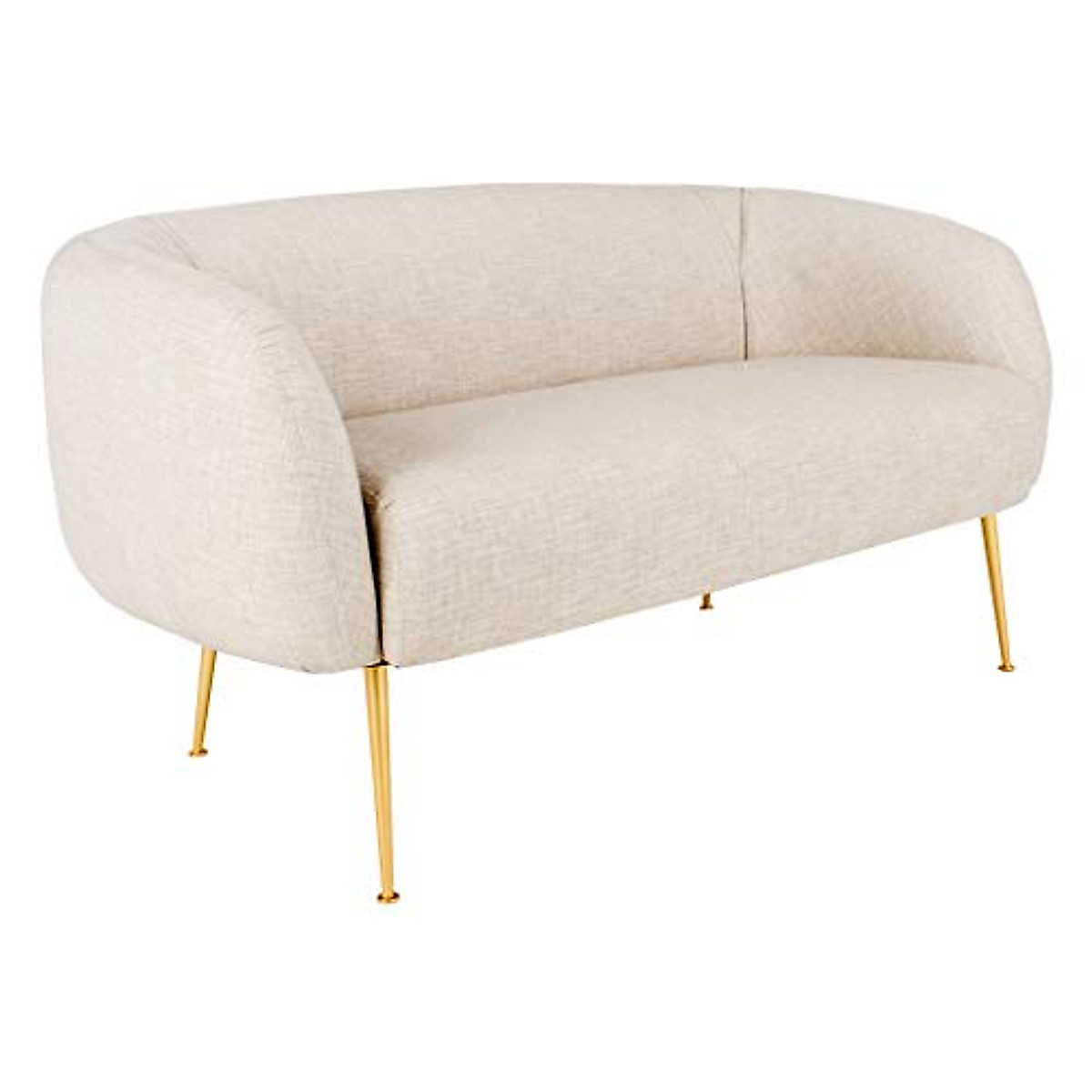 Safavieh Couture Collection Alena Glam Oatmeal Loveseat