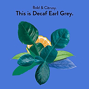 Choice Organics - Organic Decaffeinated Earl Grey Tea (6 Pack) - With Bergamot - Fair Trade - Compostable - 96 Organic Black Tea Bags