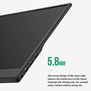 13.3 inches / 15.6 inches 1080P high-Definition with The Screen Device Portable Monitor, Cell Phone/Computer Extension Screen (Size : 13.3 inches)