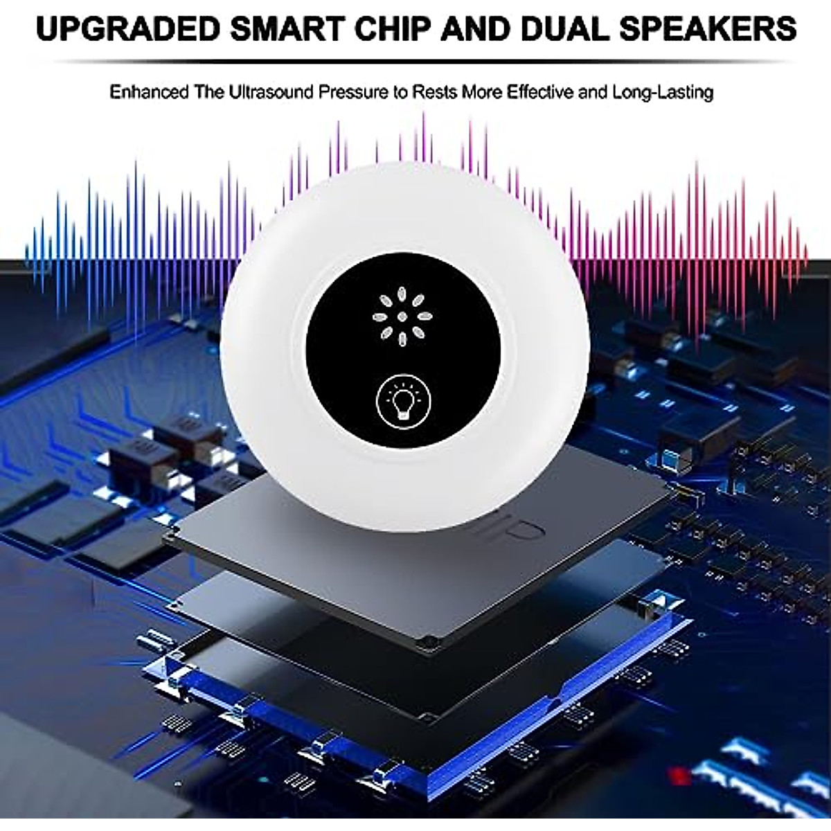 Ultrasonic Plug in Pest Repellent Indoor, Non-Toxic Humans and Pets Safe, for Rats Mice Flea Insects Mosquitoes Spiders Ants Roaches Bugs, Ariie Pest Control for Home Office Warehouse Hotel