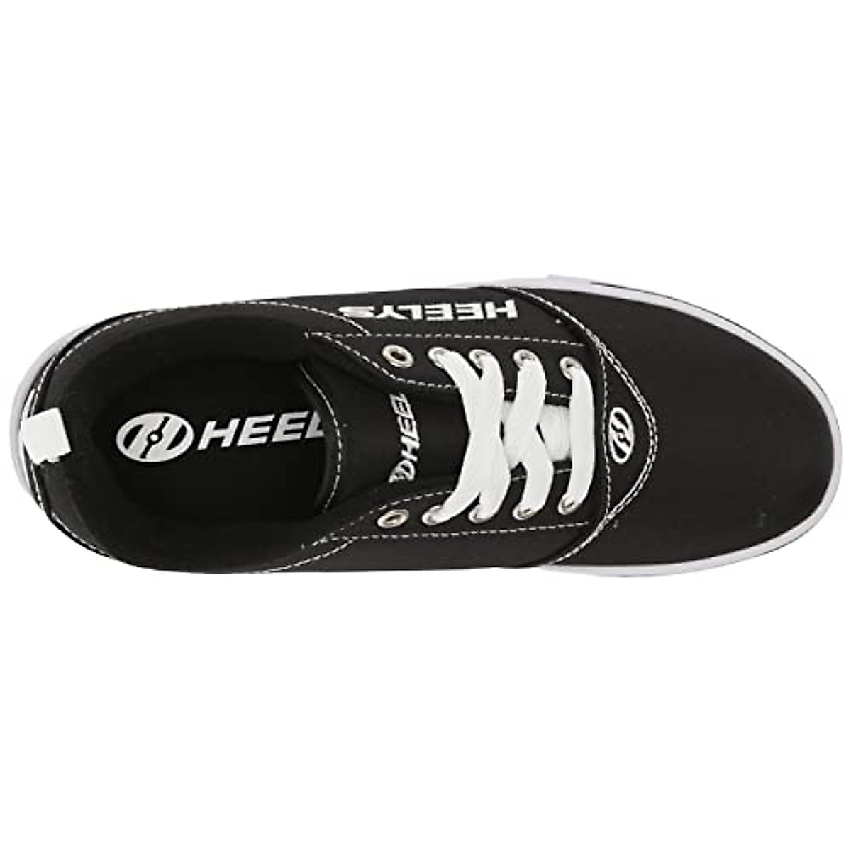 Heelys Footwear Wheeled Heel Shoe, Black, 6 US Unisex Big Kid